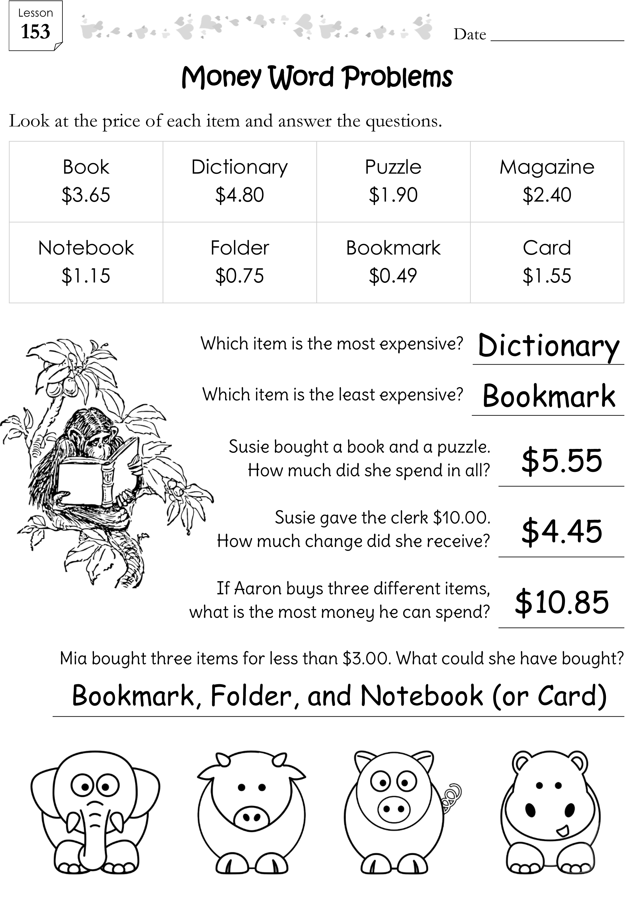 ep-math-3-printables-answers lesson 153 – Easy Peasy All-in-One Homeschool