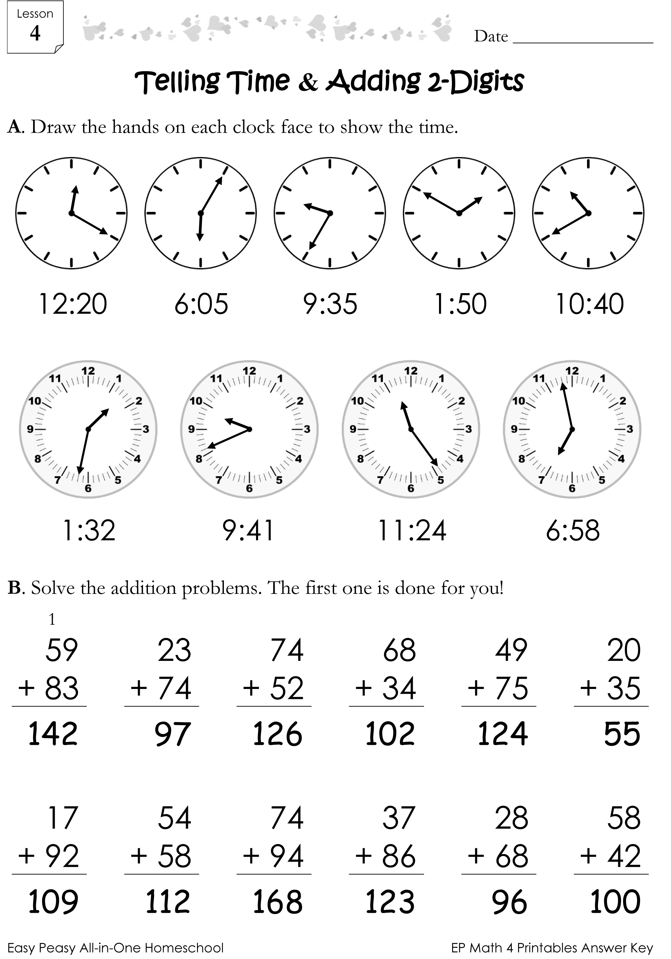 ep-math-4-printables-answers lesson 4 – Easy Peasy All-in-One Homeschool