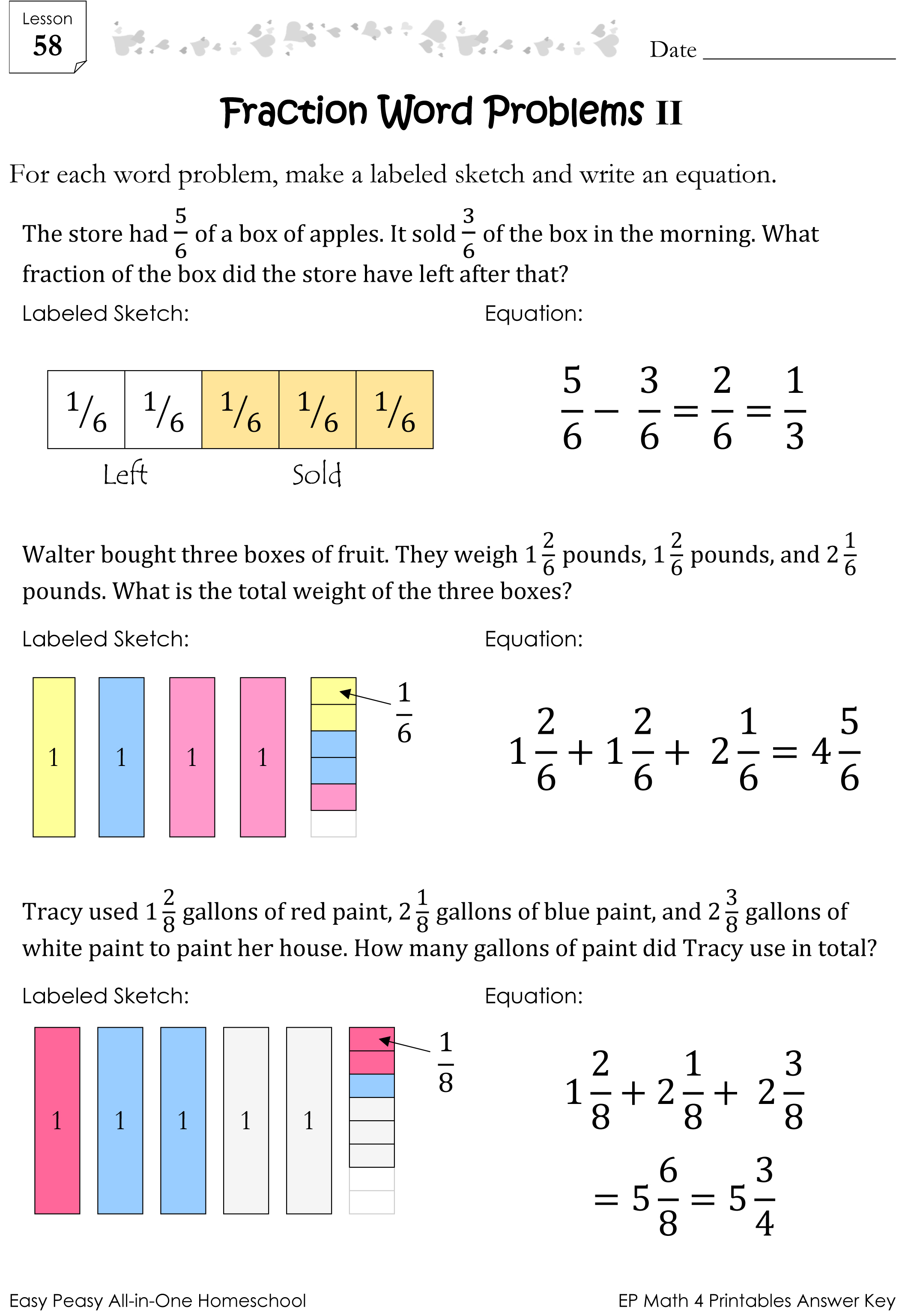 ep-math-4-printables-answers lesson 58-2 – Easy Peasy All-in-One Homeschool