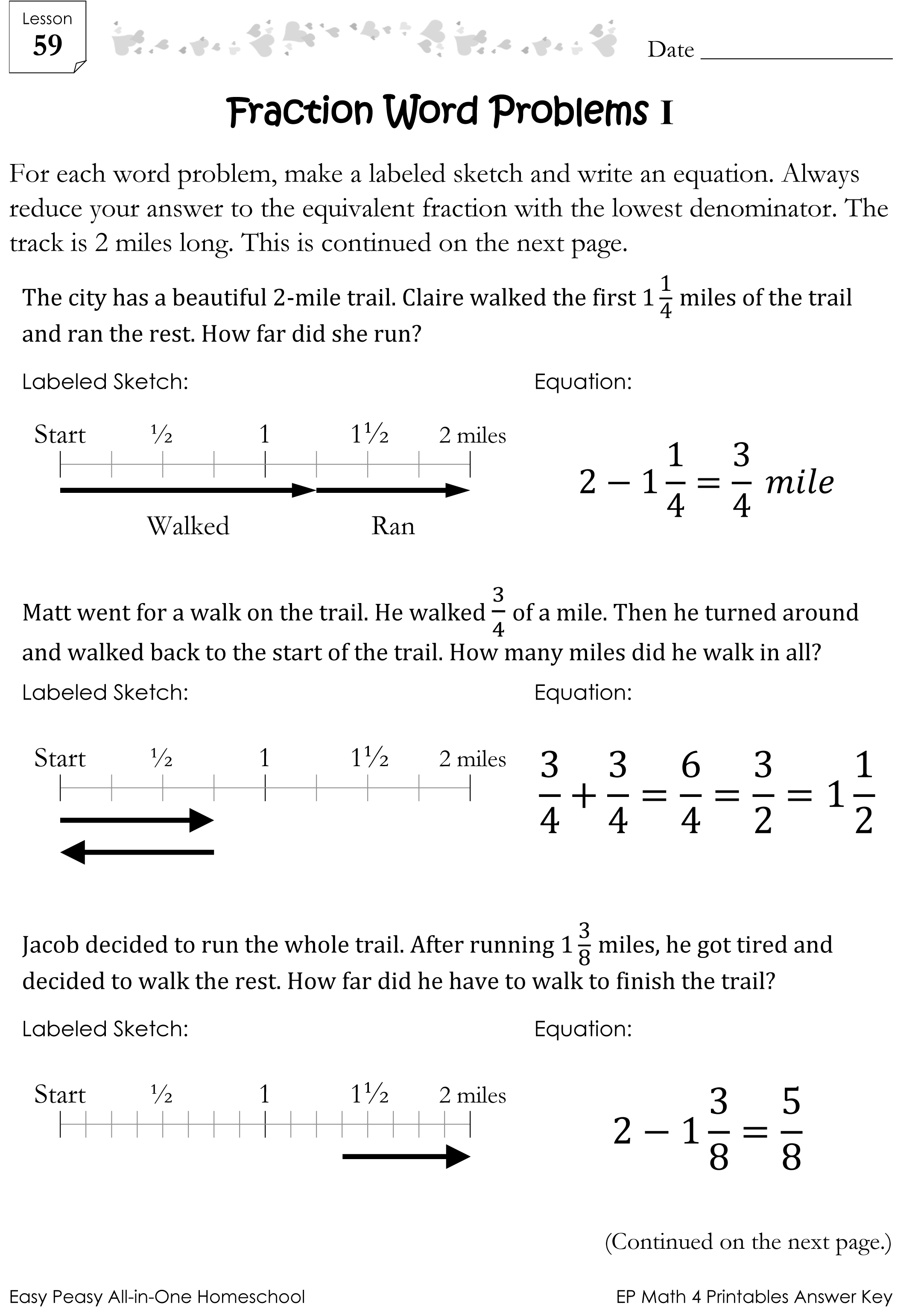 ep-math-4-printables-answers lesson 59 – Easy Peasy All-in-One Homeschool